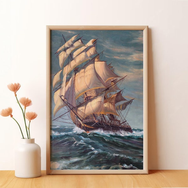 Sailing Poster - Etsy