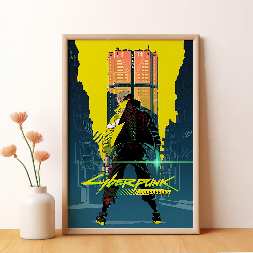 Cyberpunk 2077 Edge Runners Poster, Movie Poster, Wall Art, Room ...