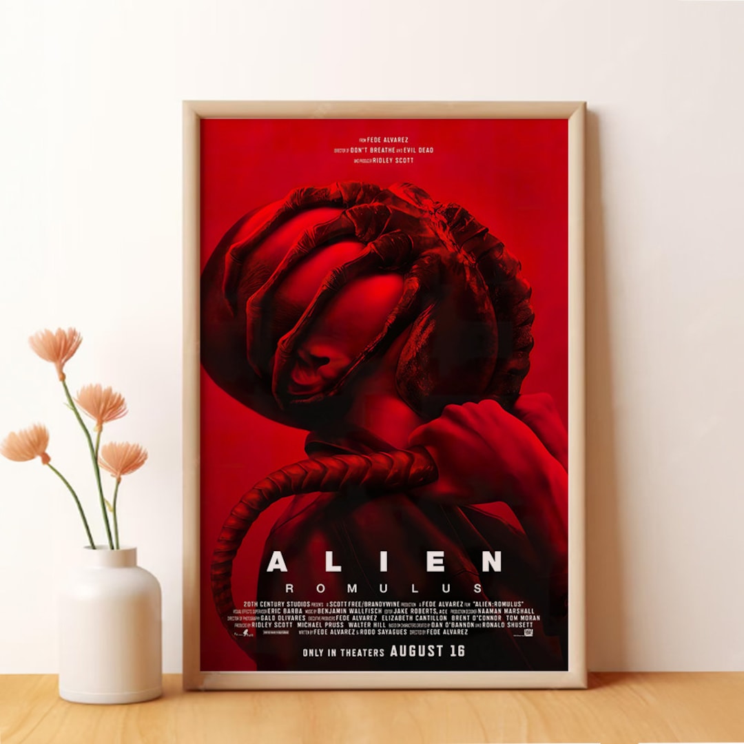 Alien Romulus Poster, Movie Poster, Wall Art, Room Decoration, Art ...