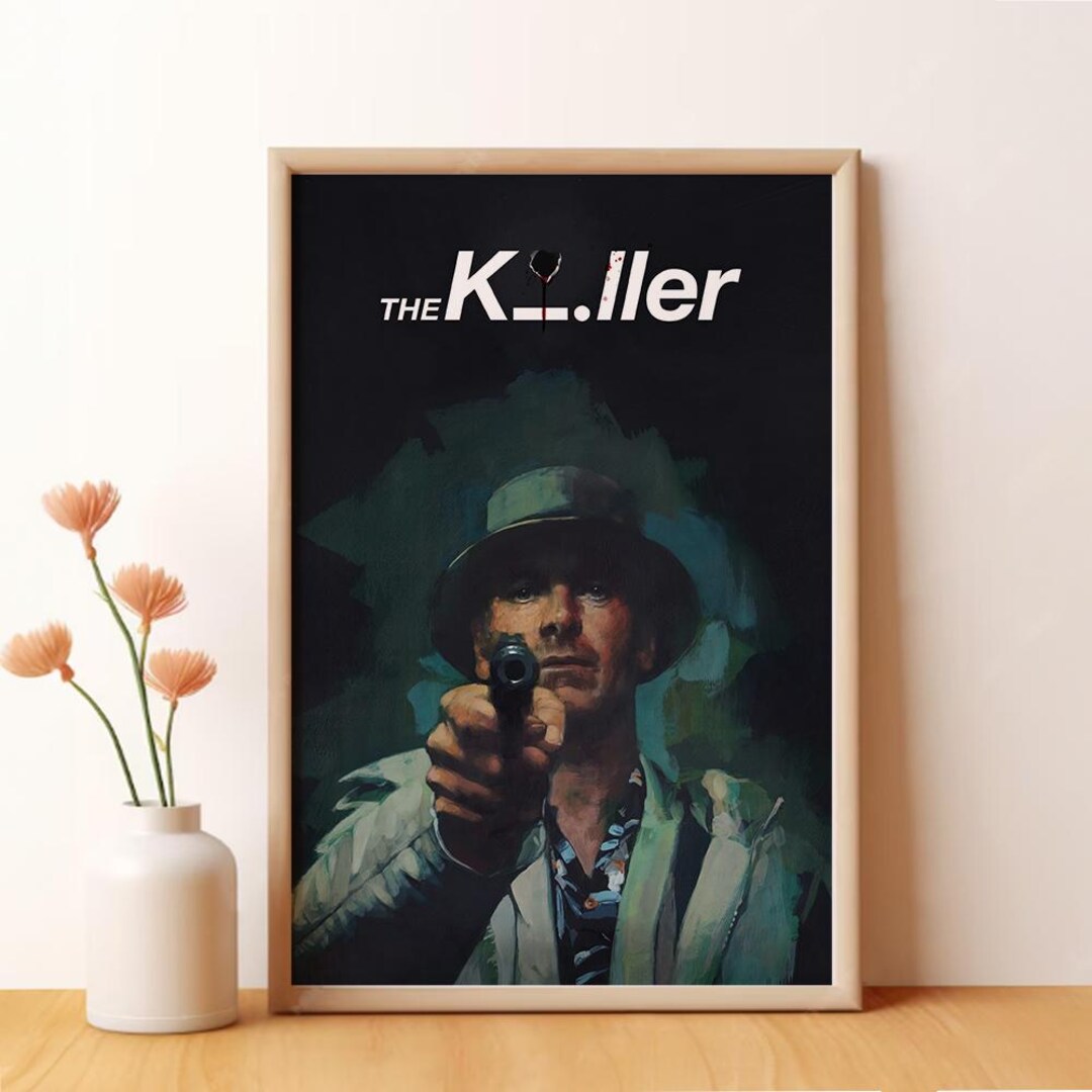The Killer Poster, Movie Poster, Vintage Poster, Wall Art, Room ...