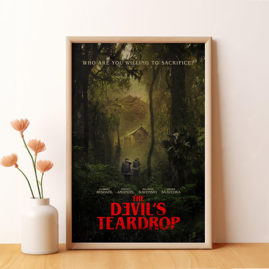 The Devil's Teardrop Poster, Movie Poster, Wall Art, Room Decoration ...