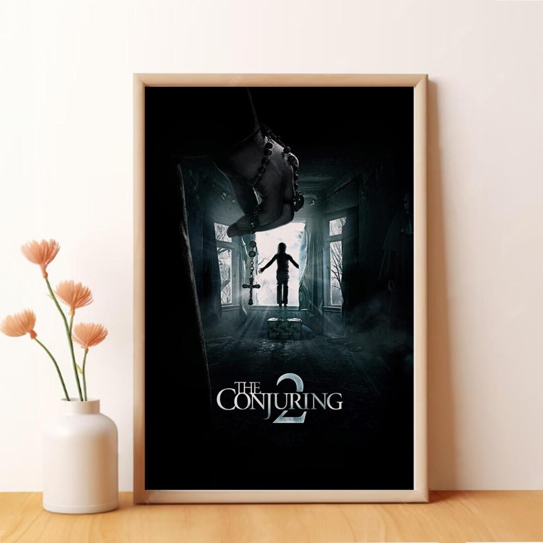 The Conjuring 2 Poster, Movie Poster, Vintage Poster, Wall Art, Room ...
