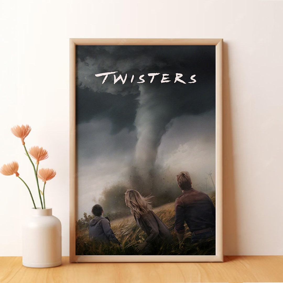 Twisters Poster, Movie Poster, Wall Art, Room Decoration, Art Poster ...