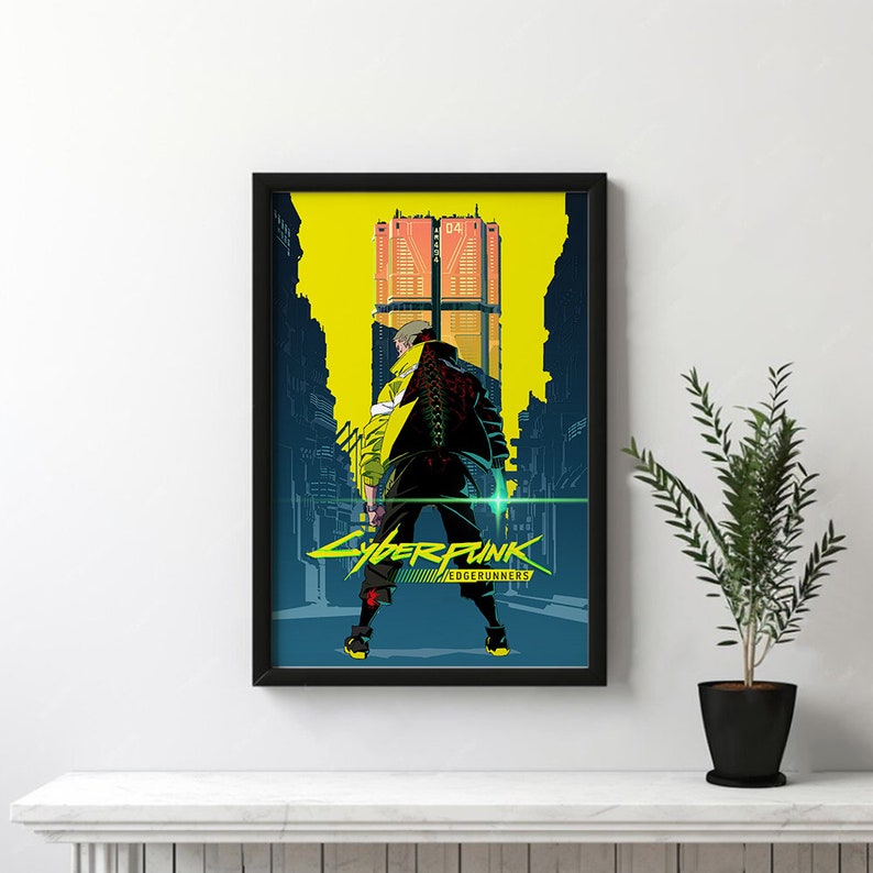 Cyberpunk 2077 Edge Runners Poster, Movie Poster, Wall Art, Room ...