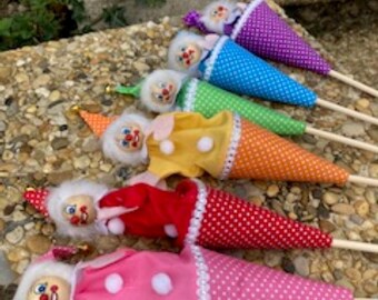 Evil Clown Sack Puppet - Etsy