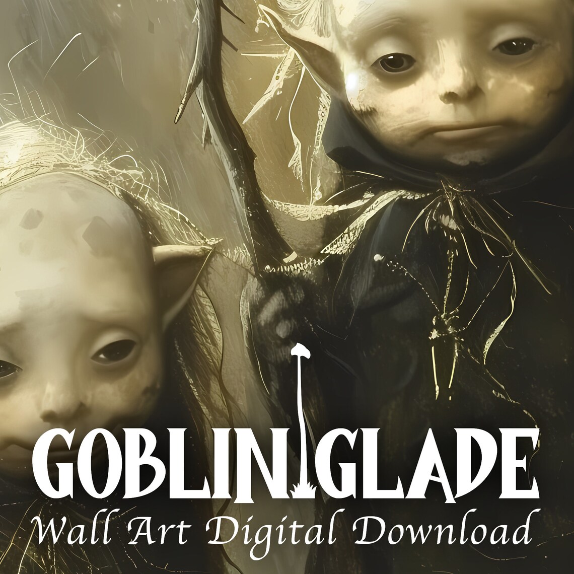 Huldufolk Wall Art Printable Fantasy Painting Icelandic Faroese Nordic ...