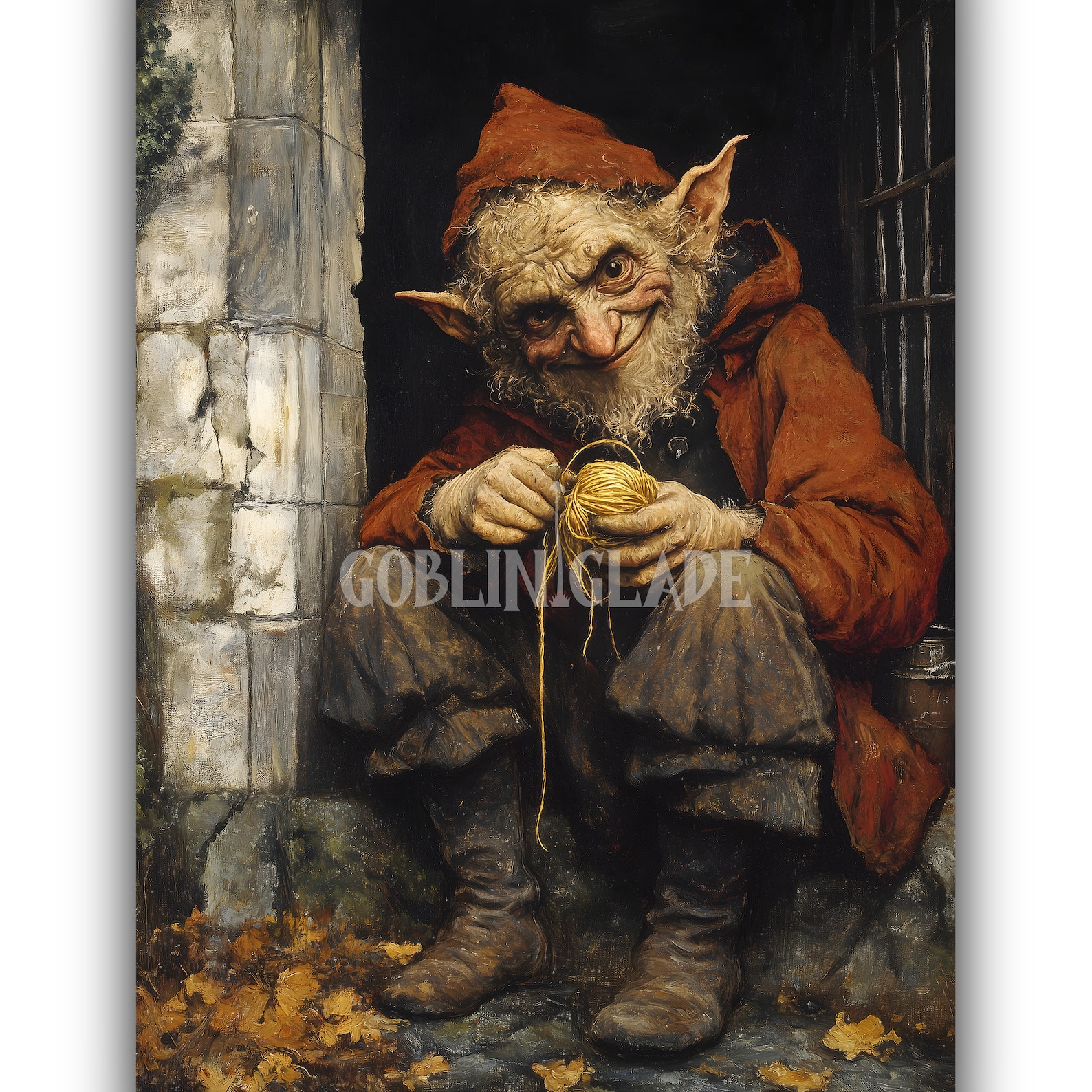 Rumpelstiltskin Painting - Printable Brothers Grimm Fairy Tale Poster ...