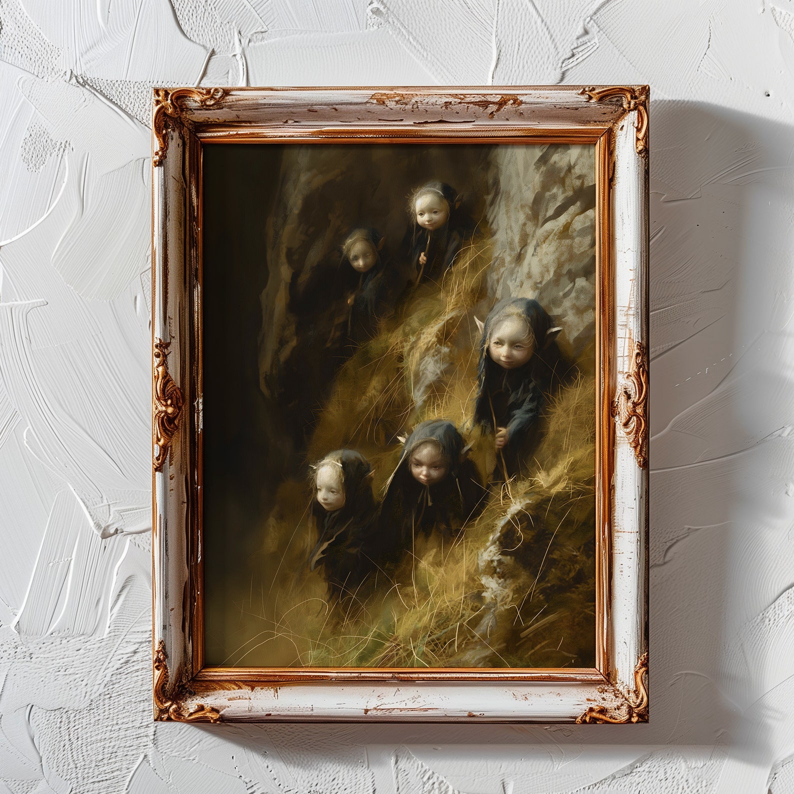 Huldufolk Wall Art Printable Fantasy Painting Icelandic Faroese Nordic ...