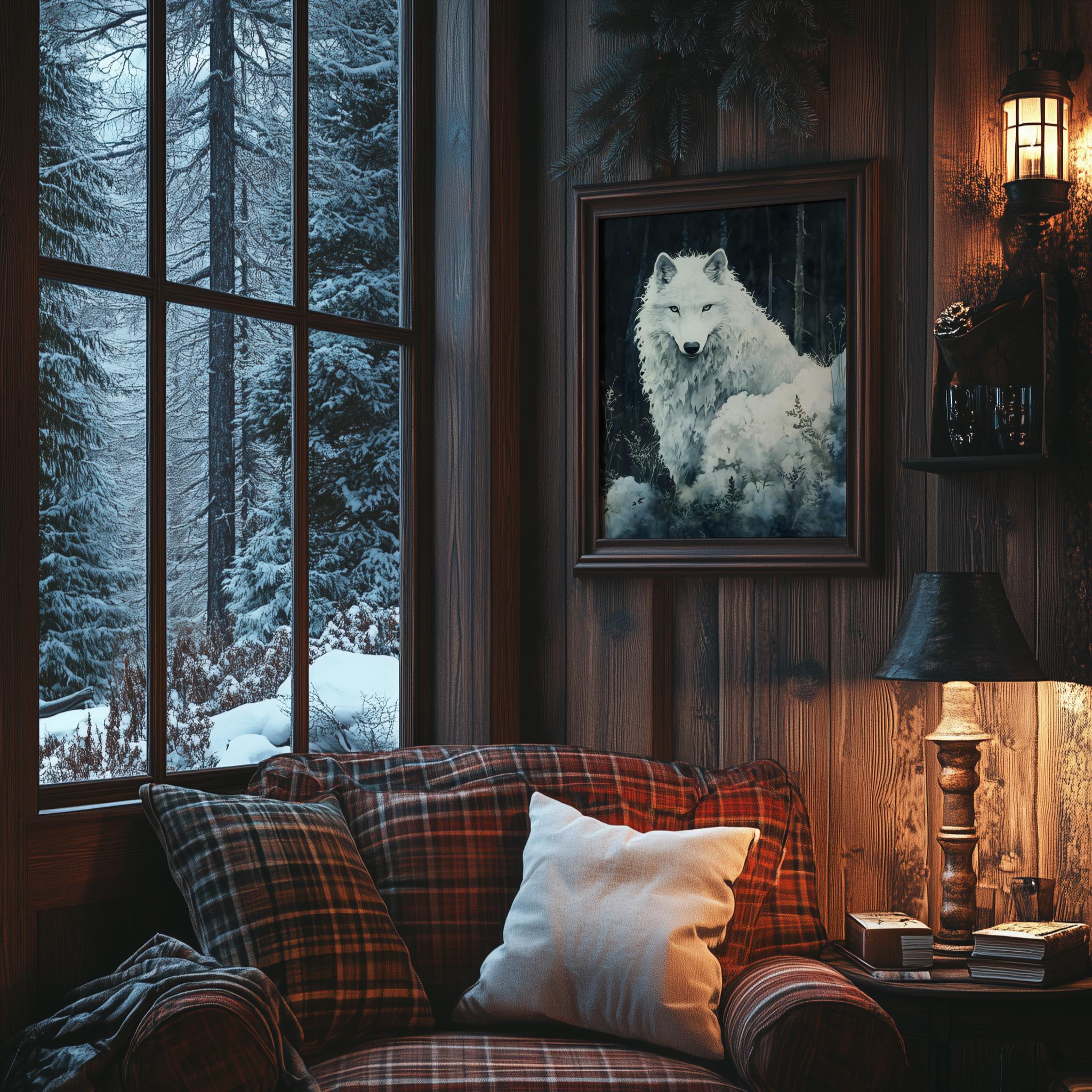 Wolf in Sheep's Clothes - Printable Wall Art Aesop's Fables Animal ...