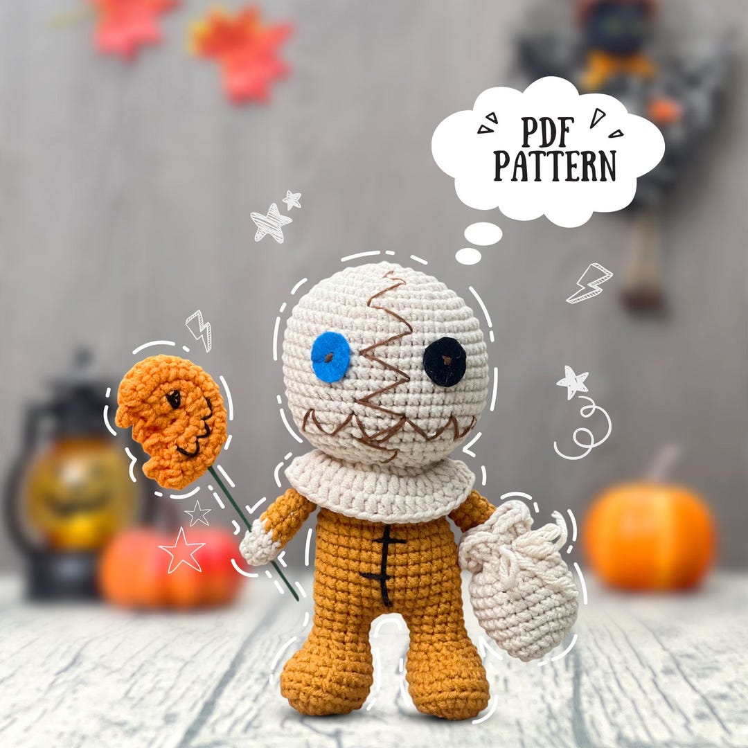 Crochet PDF Pattern, Movie Trick or Treat Crochet Pattern, Movie Trick ...