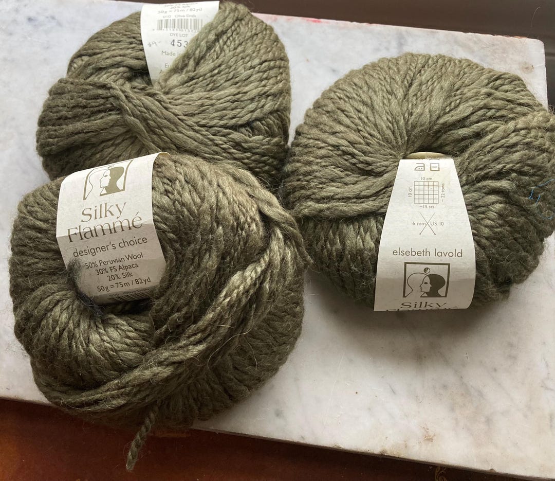 Elsebeth Lavold Silky Flamme Yarn - Etsy