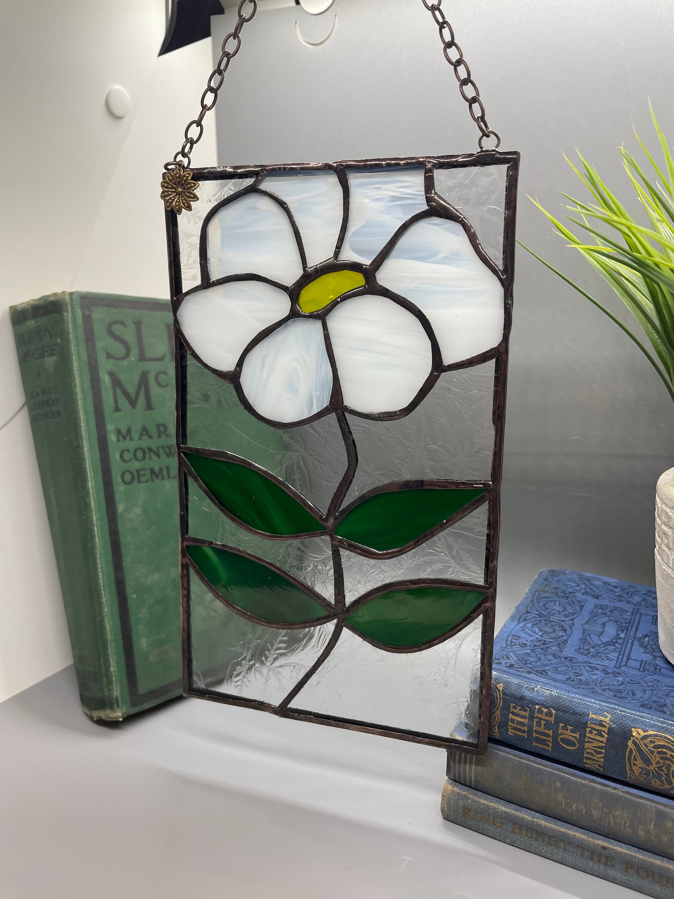 Daisy Stained Glass Pattern: Commercial License (digital Download) - Etsy
