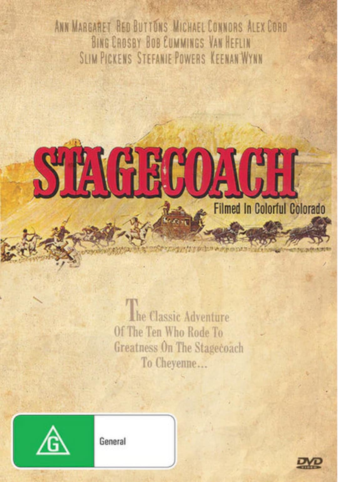 Stagecoach, DVD, Western, Ann Margaret, Red Buttons - Etsy