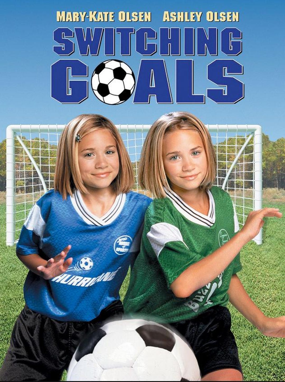 Switching Goals on DVD, Olsen Twins, Football - Etsy