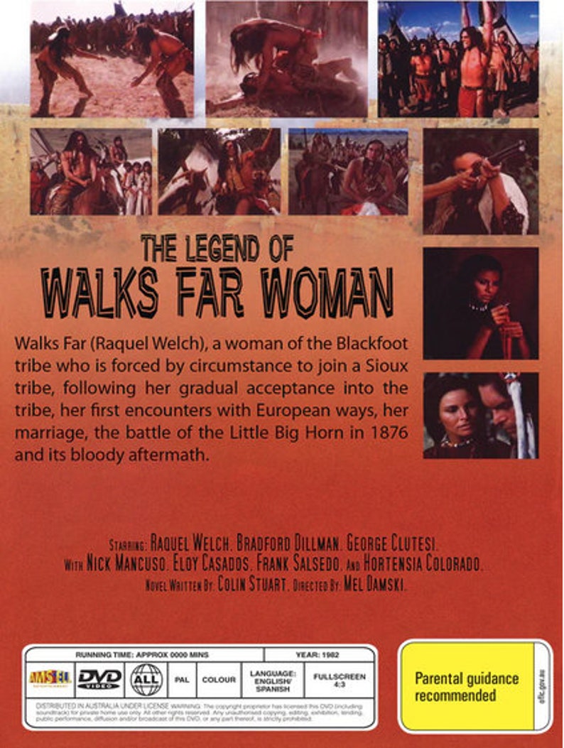 The Legend of Walks Far Woman, DVD, Western, American Indian - Etsy