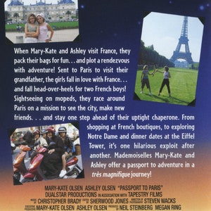 Passport to Paris DVD, Olsen Twins - Etsy