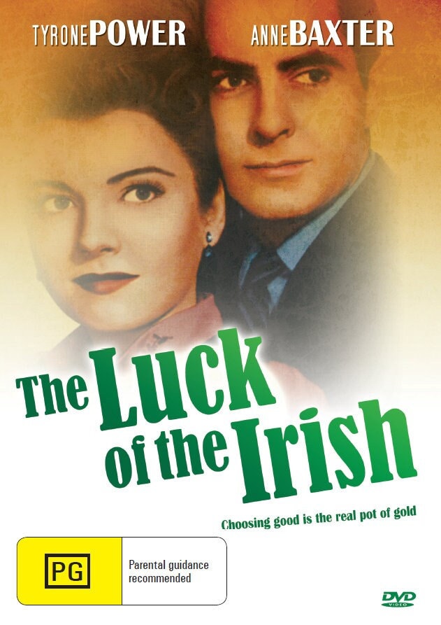 Luck of the Irish, DVD, Romance, Tyrone Power - Etsy