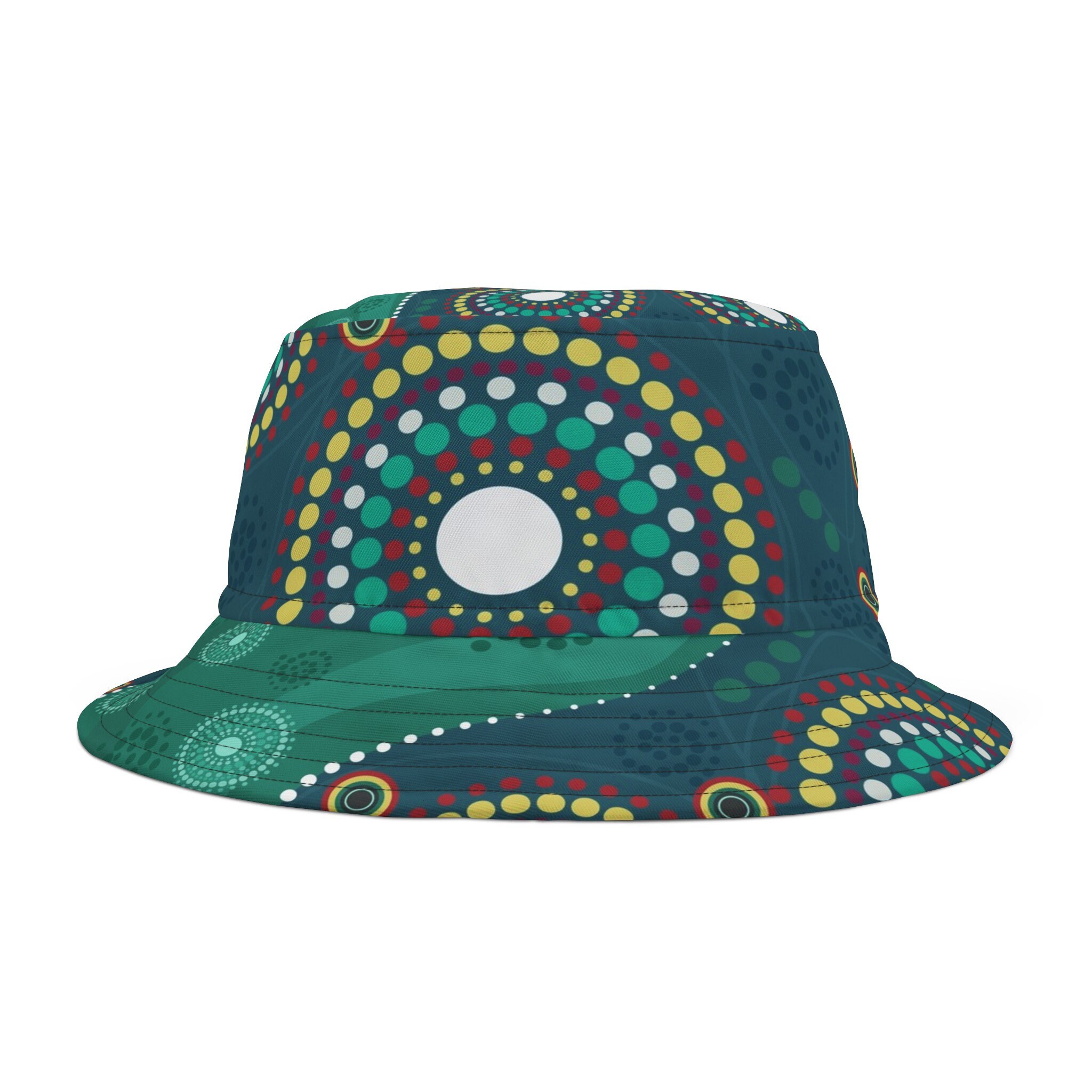 Aboriginal Art Bucket Hat / Aboriginal Art / Bucket Hat - Etsy