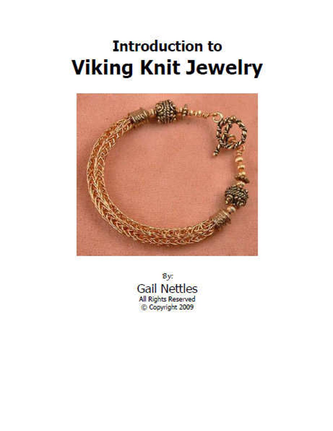 Viking Knit Tutorial - Intro to Viking Knit Jewelry - Etsy