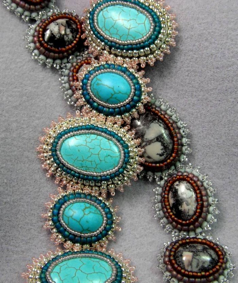 Bead Embroidery Bracelet / Cuff Tutorial Ebook - Etsy