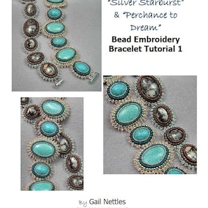Bead Embroidery Bracelet / Cuff Tutorial Ebook - Etsy