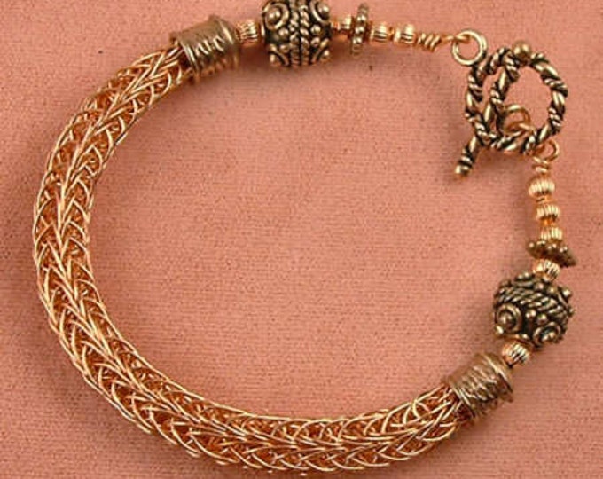 Viking Knit Tutorial Intro to Viking Knit Jewelry - Etsy