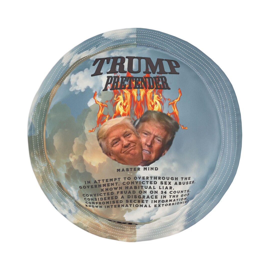 Trump Bucket Hat Great Impersonator Eli3s Original trump Series AOP - Etsy