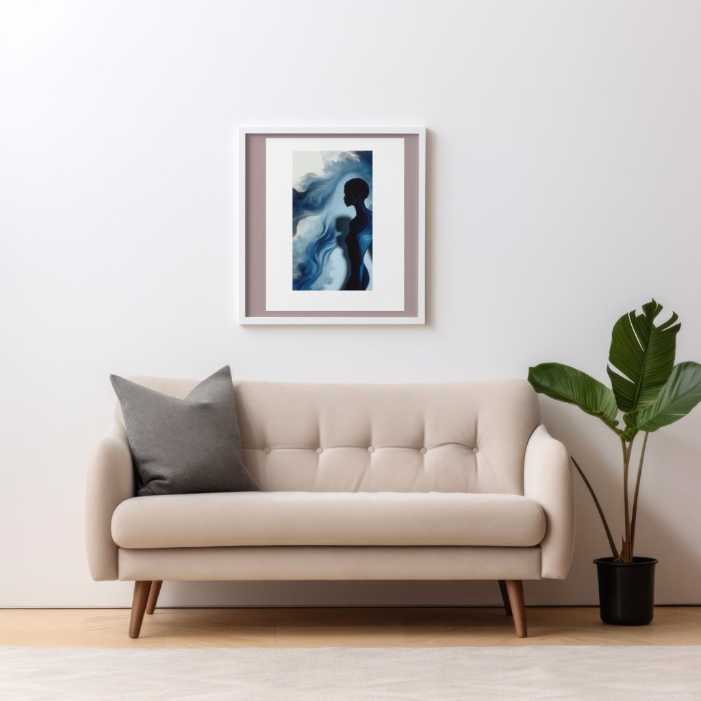 Blue Lady Series Resting Sprit - Etsy