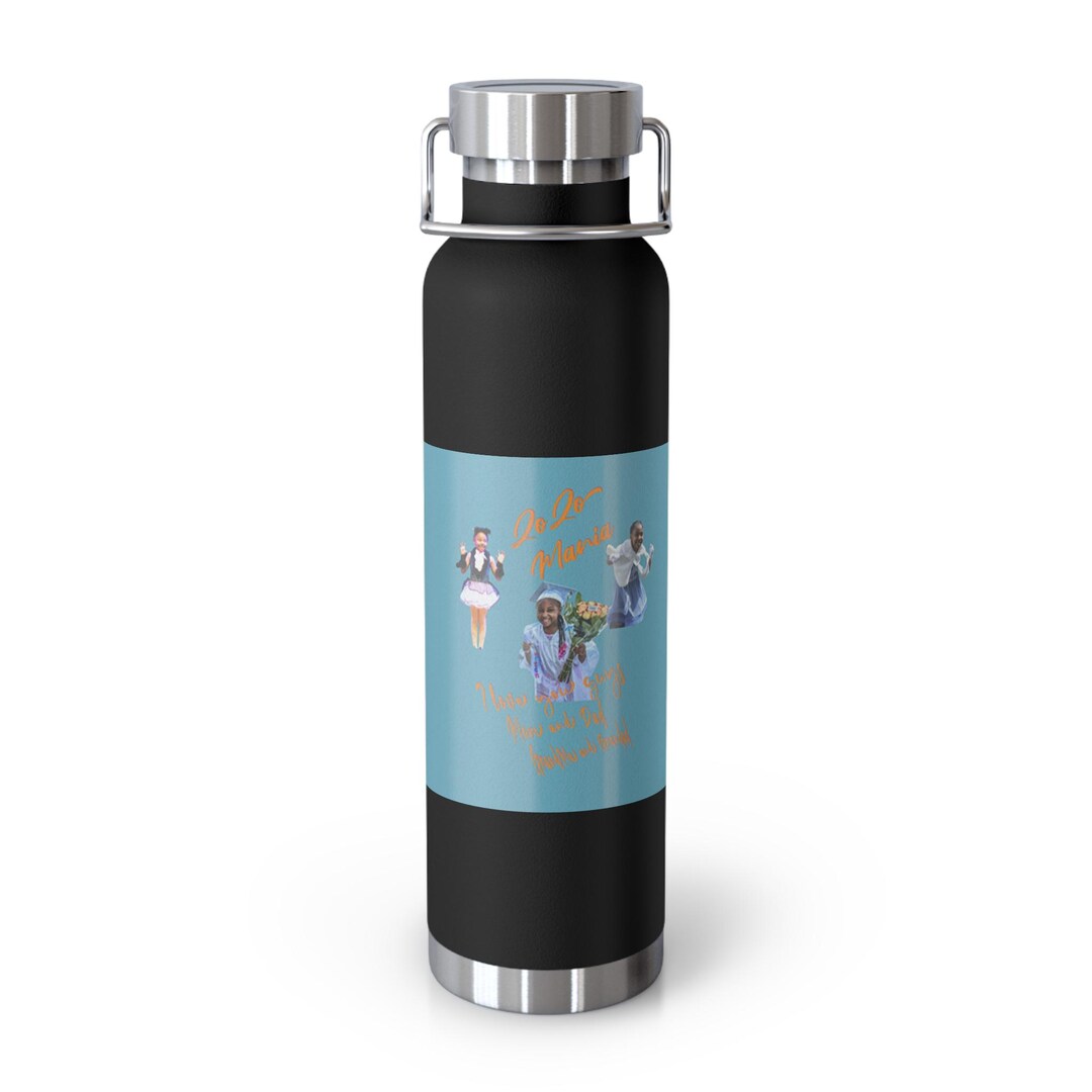 Water Bottle Eli3s "zoey Mani Series" Keep It or Cold Longer Copper ...