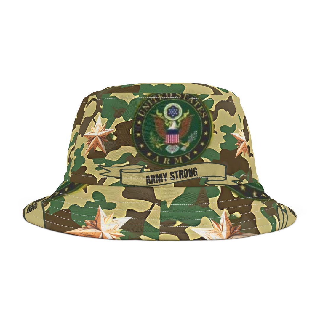 Army Bucket Hat Eli3s Original Design "army Series" (bucket Hat is ...