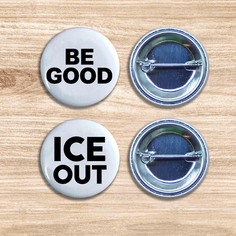 Small Be Good Pins - Etsy UK