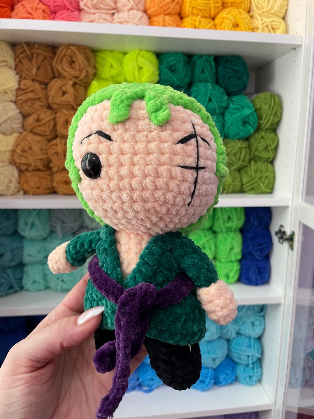 Zoro Plushie - Etsy