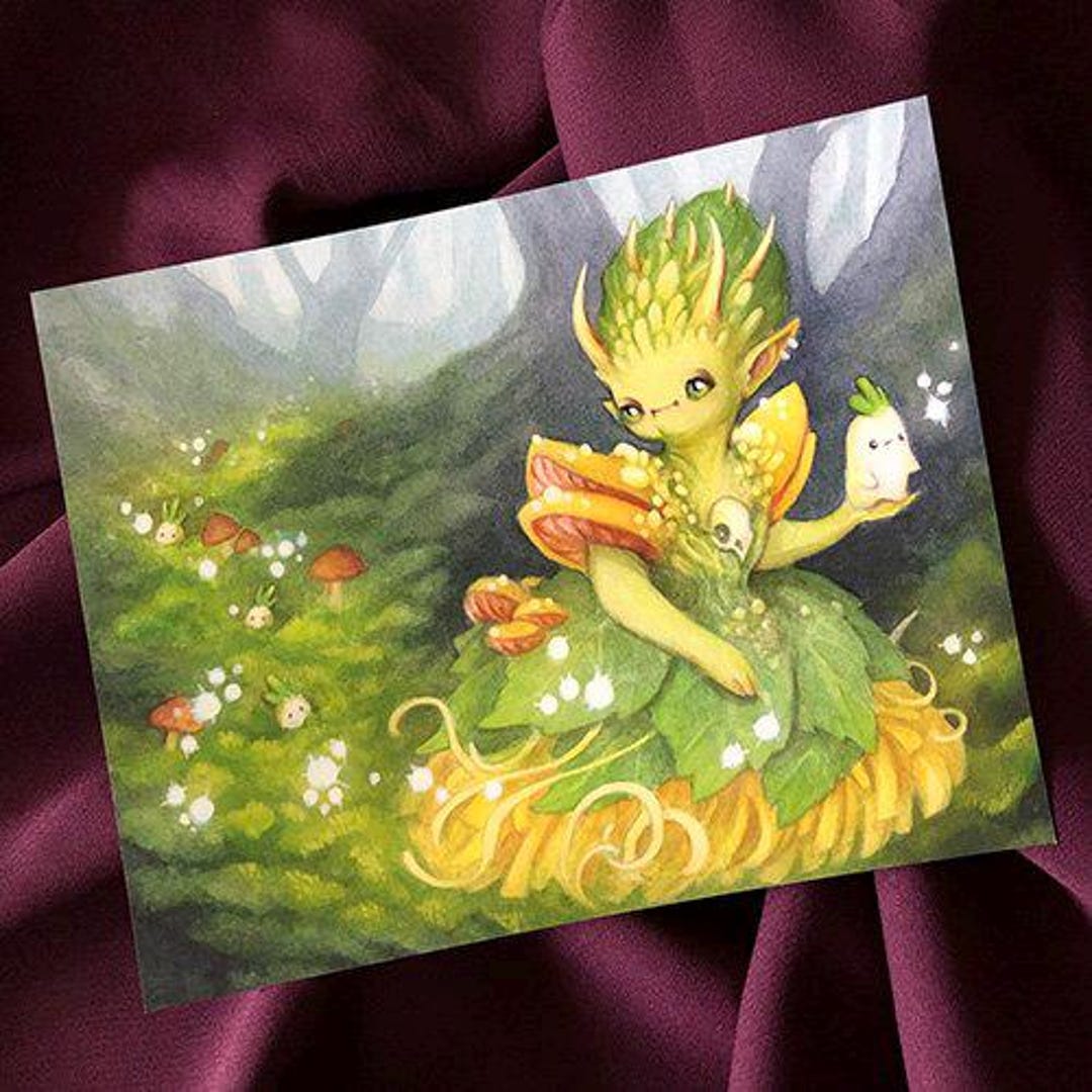 Print: Mab the Fae Woolbeast - Etsy