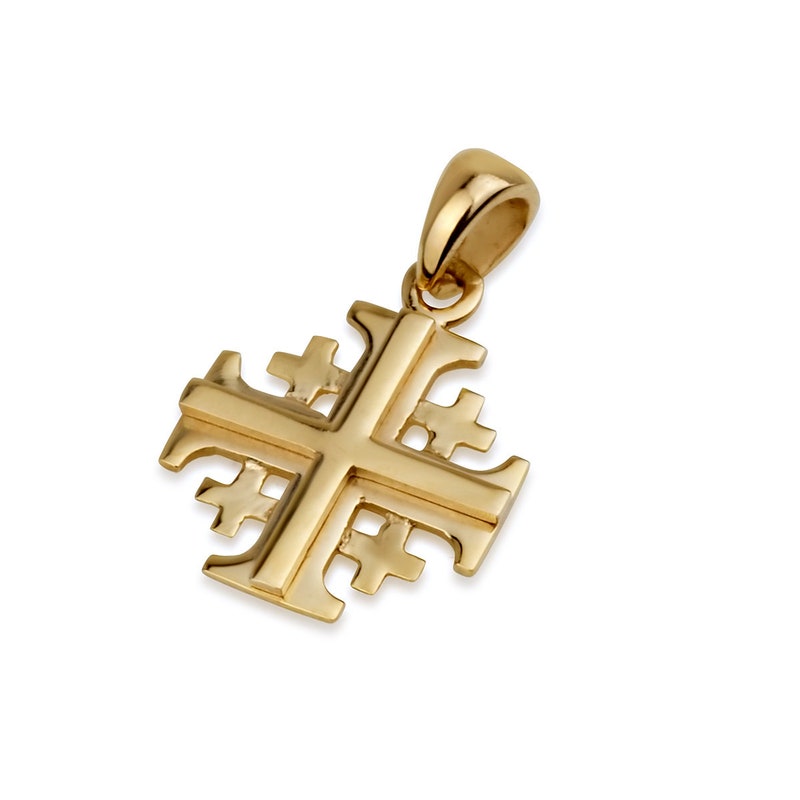 Jerusalem Cross Pendant - Etsy
