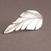 Forest Leaf - Tie Pin or Lapel Pin in Sterling Silver for Men and Women ...