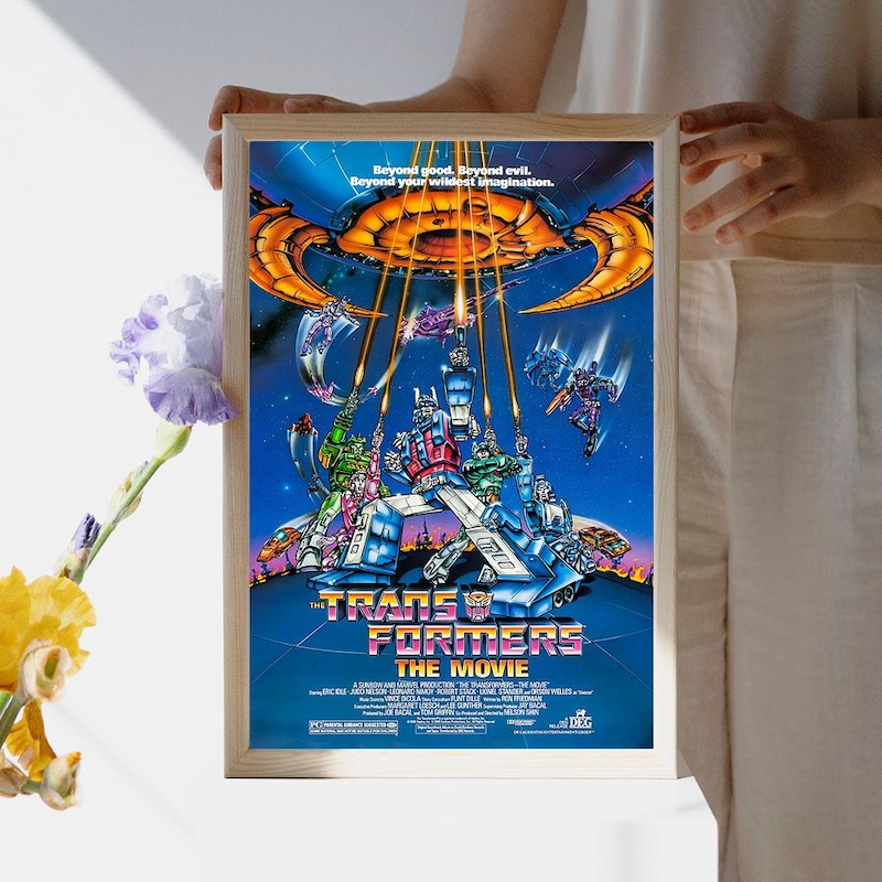 Transformers the Movie 1986 Poster - Etsy