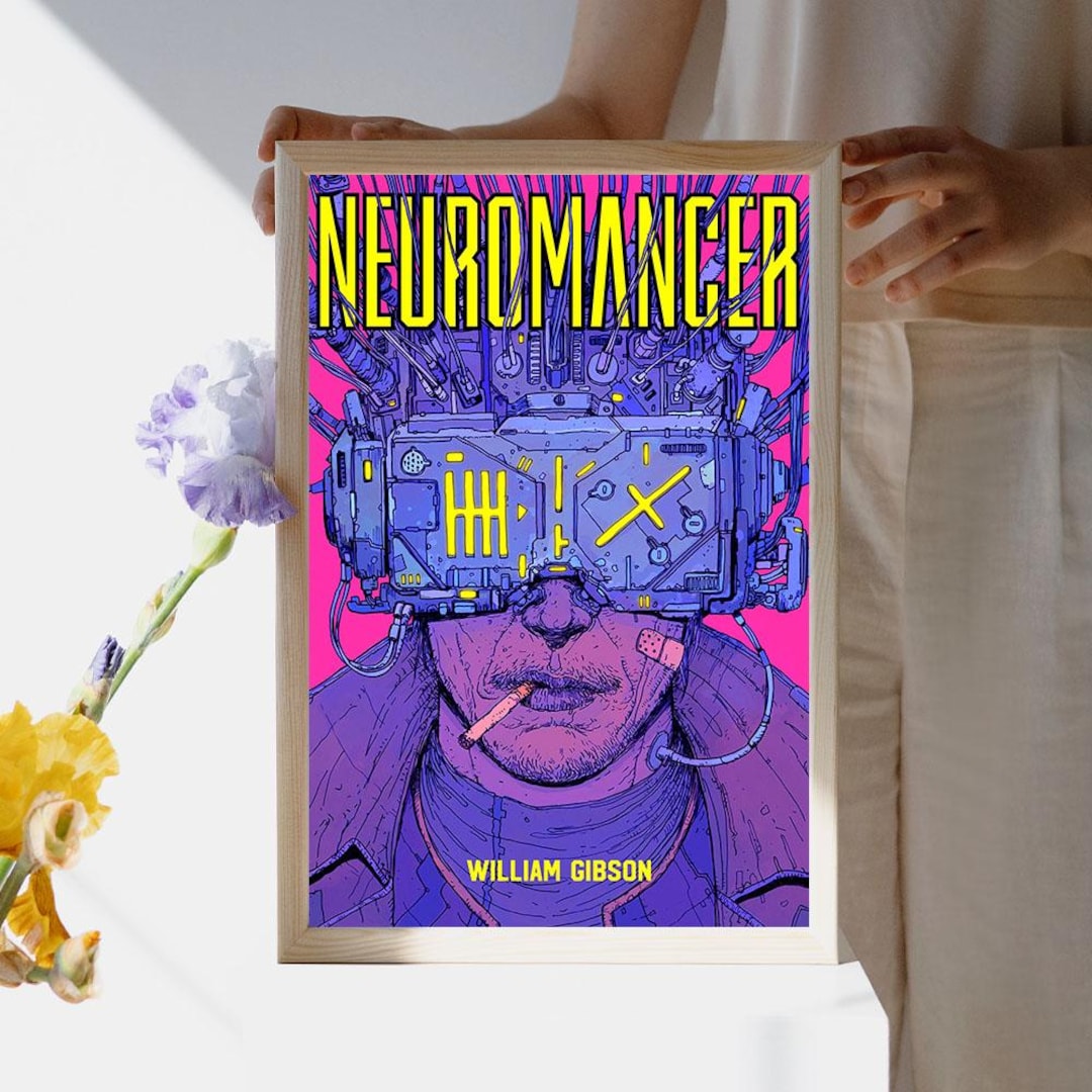 Neuromancer Movie Poster,high Quality Canvas Printing, Wall Art, Home ...