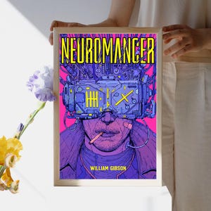 Neuromancer Movie Poster,high Quality Canvas Printing, Wall Art, Home ...