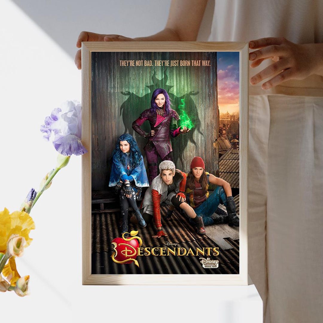 Descendants 3 Movie Poster,high Quality Canvas Printing, Wall Art, Home ...