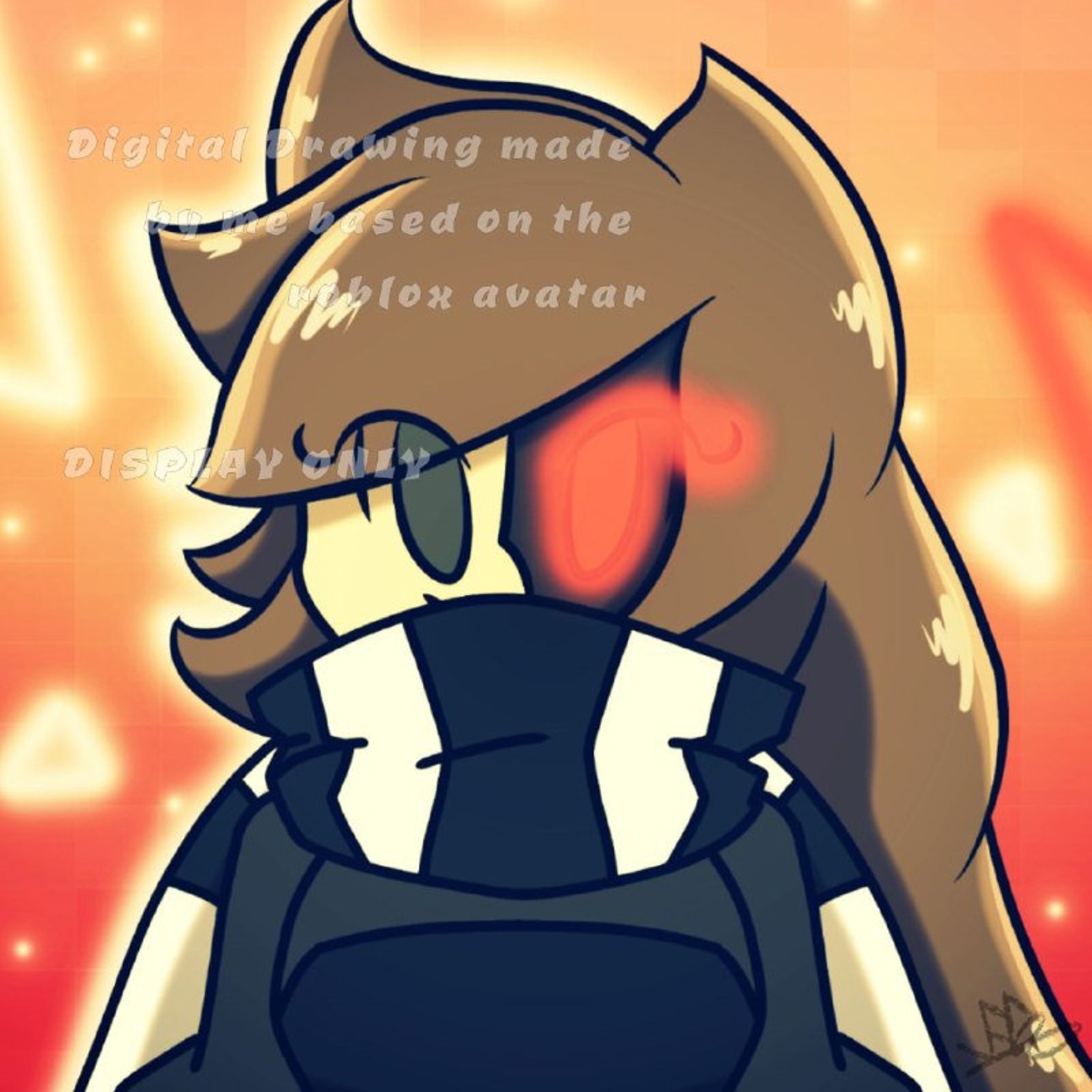 Roblox Avatar Digital Drawing Commission ( My Style ) - Etsy