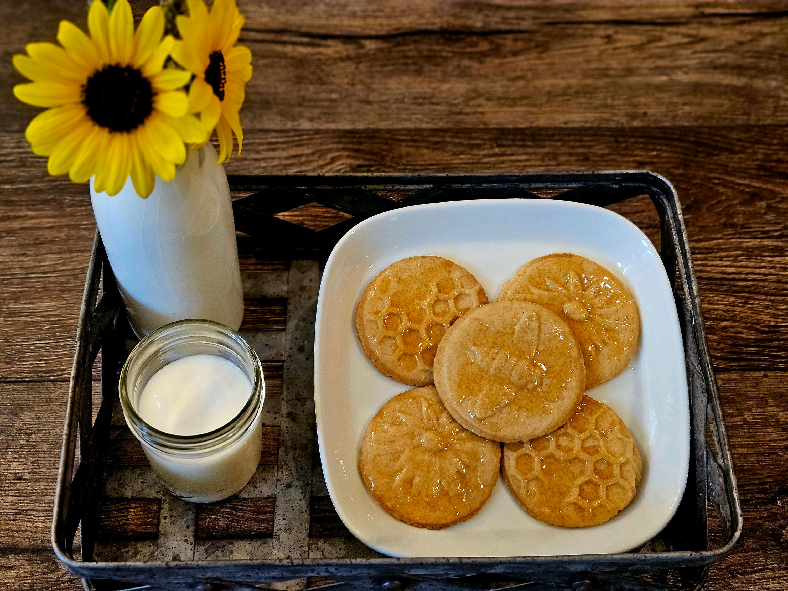Honey Shortbread Cookies - Etsy