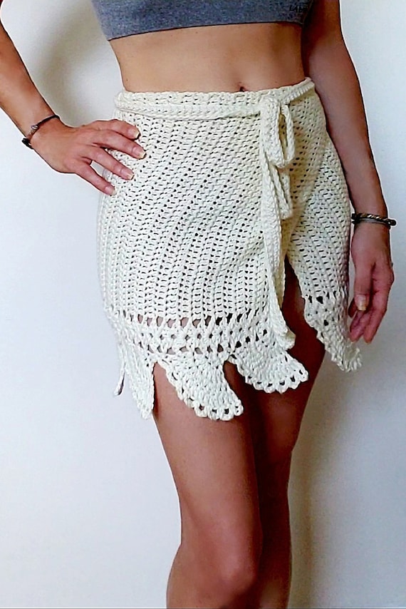Scalloped Beach Sarong Crochet Pattern PDF - Etsy