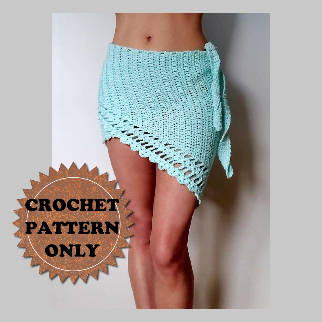 Wrap Around Sarong or Shawl Crochet Pattern PDF - Etsy