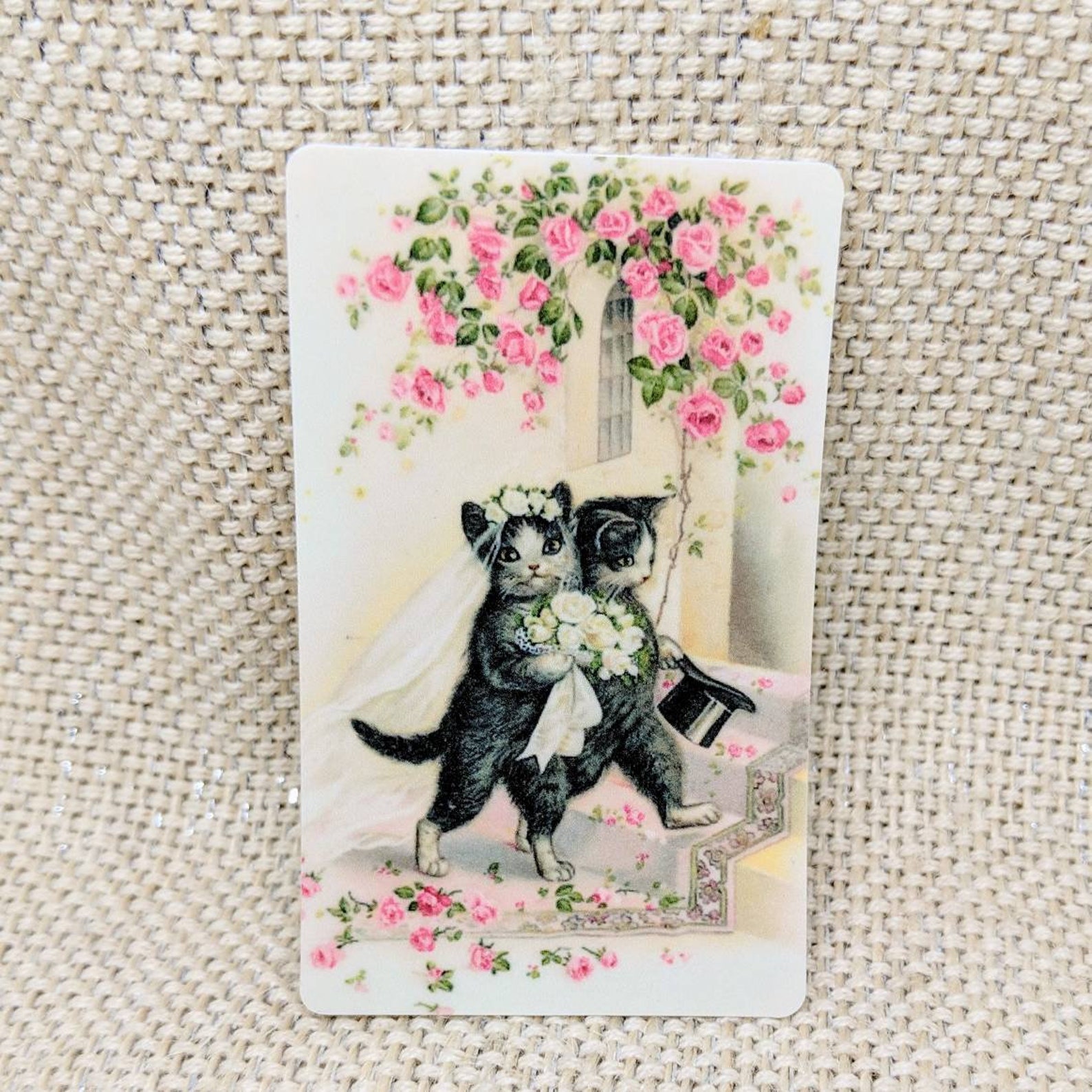 Wedding Cats Sticker / Bumper Sticker / Vinyl Sticker / - Etsy