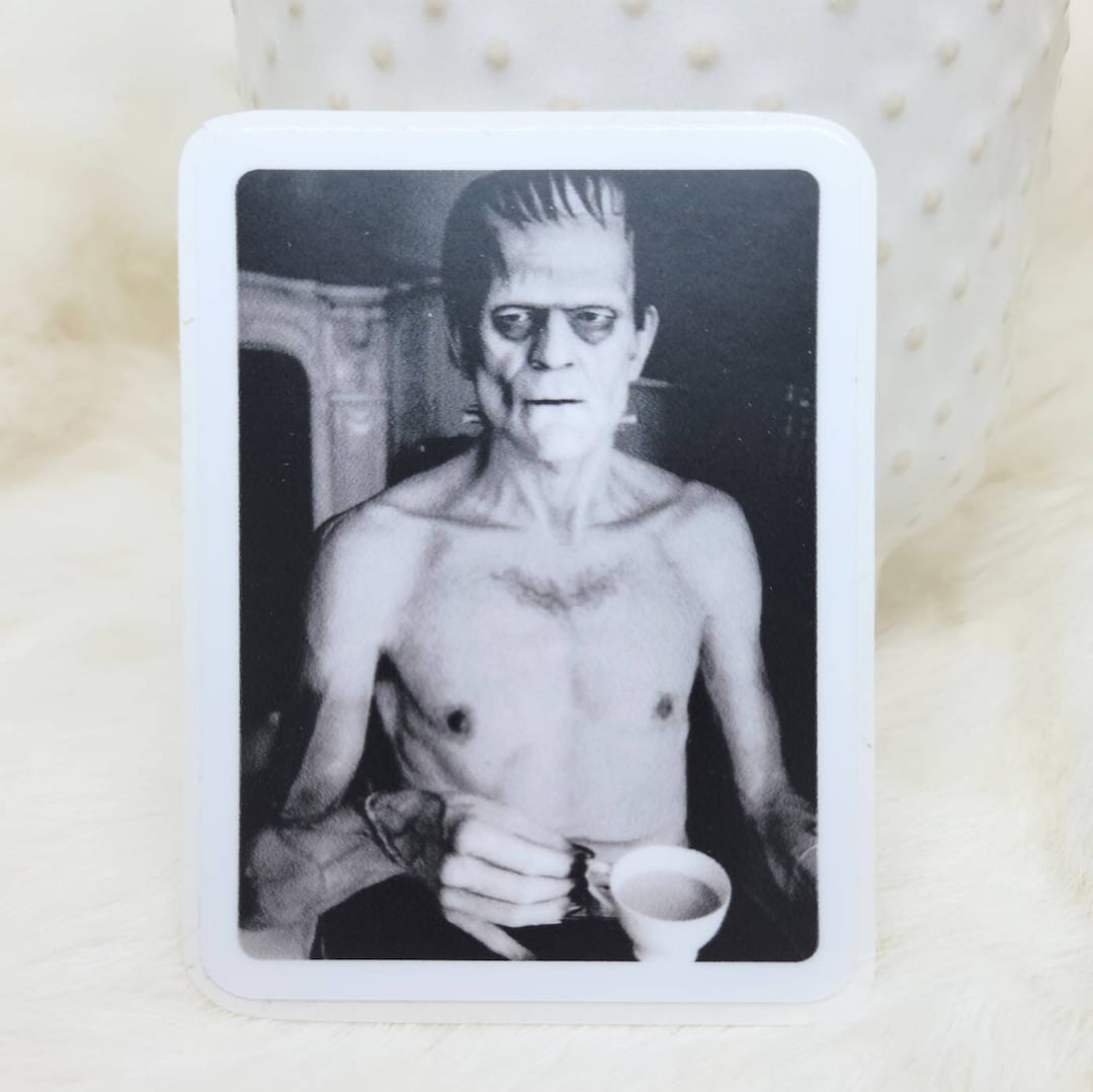Frankenstein Sticker / Boris Karloff Sticker / Vinyl Sticker / Vintage ...