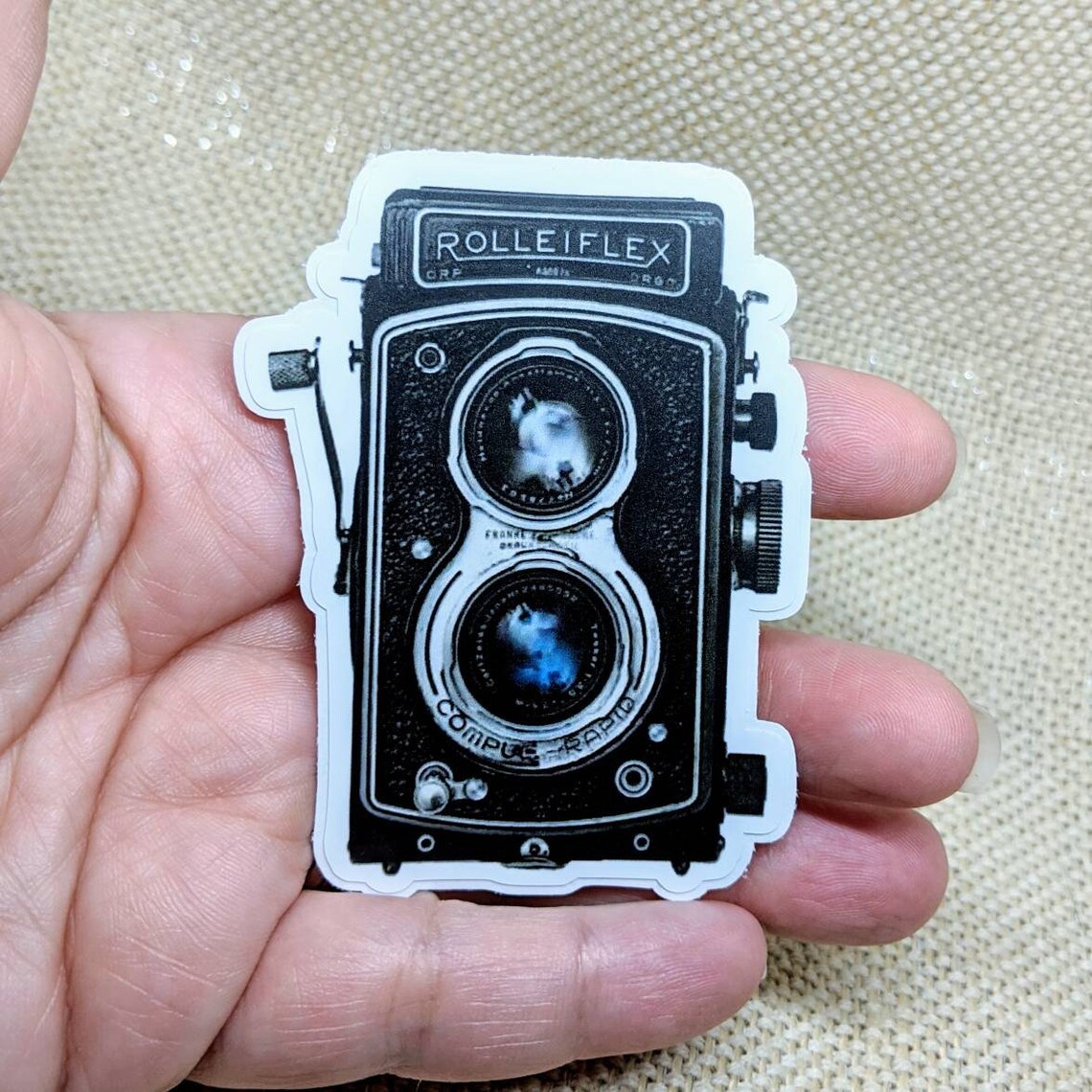 Vintage Camera Sticker / Bumper Sticker / Vinyl Sticker / | Etsy