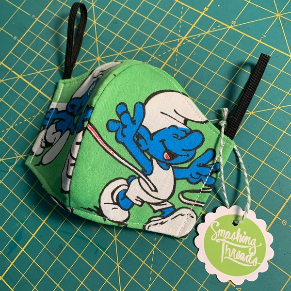Smurf Mask - Etsy
