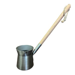 Sauna Ladle/watering Jug, Aluminium Ladle and Heat-treated Bamboo ...