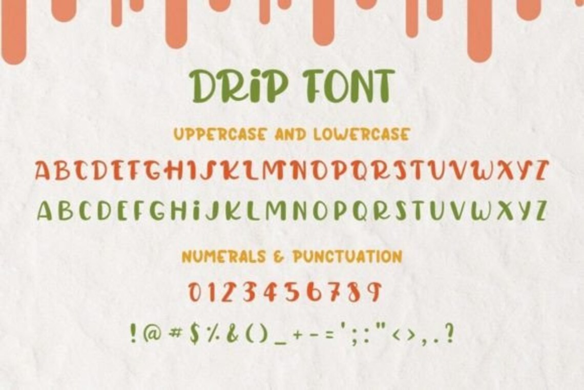 Drip Font, Bold Font, Classic Font, Script Font, Vintage Font ...