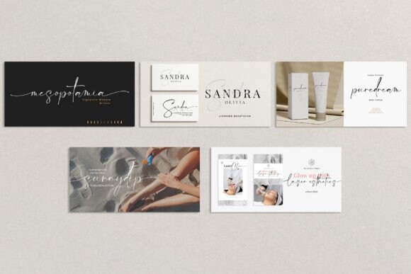 Mesopotamia Font, Thin Font, Retro Font, Fashion Font, Magazine Font ...